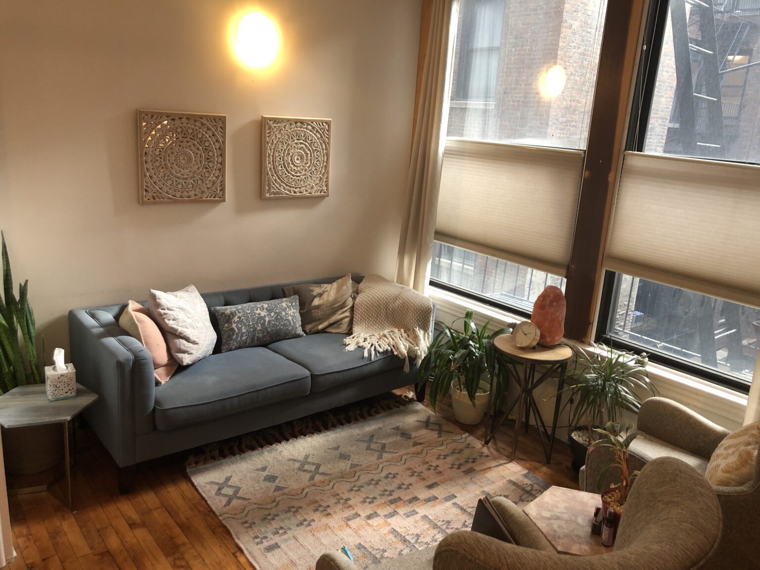 Professional Therapist Rooms in NYC | Flexible Booking Options